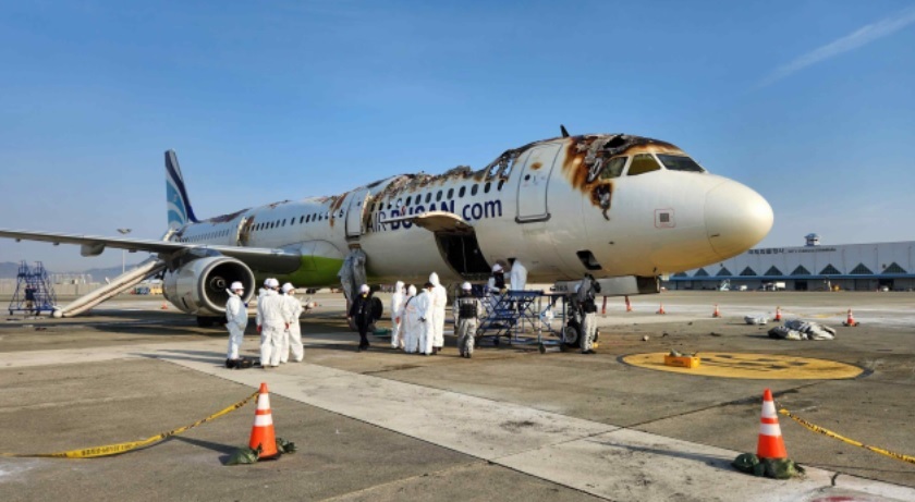 Air Busan passenger plane fire accident investigation to begin in earnest on the 3rd of next month