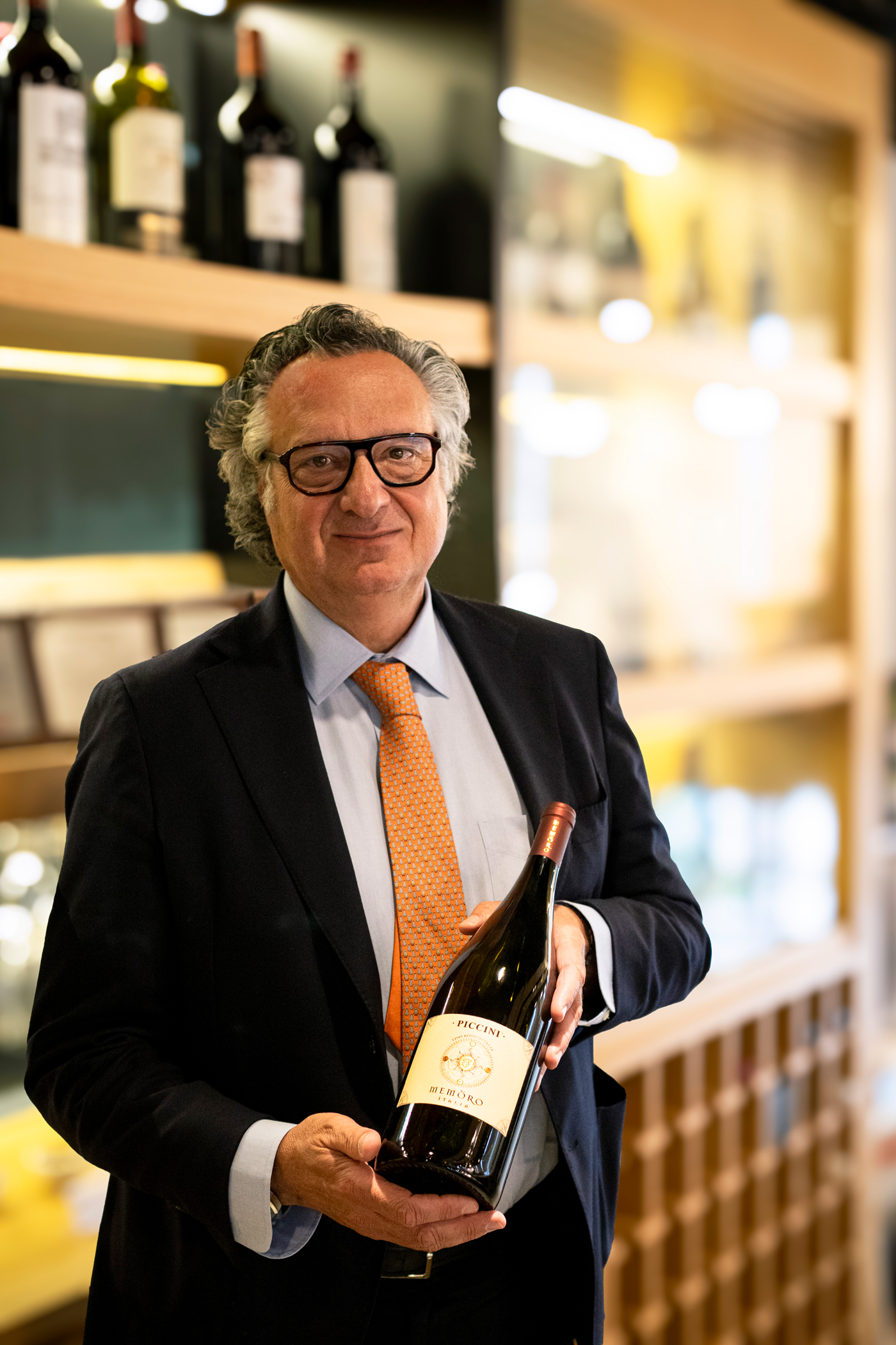 ① Italian wine expert Mario Piccini “Simplicity is life”