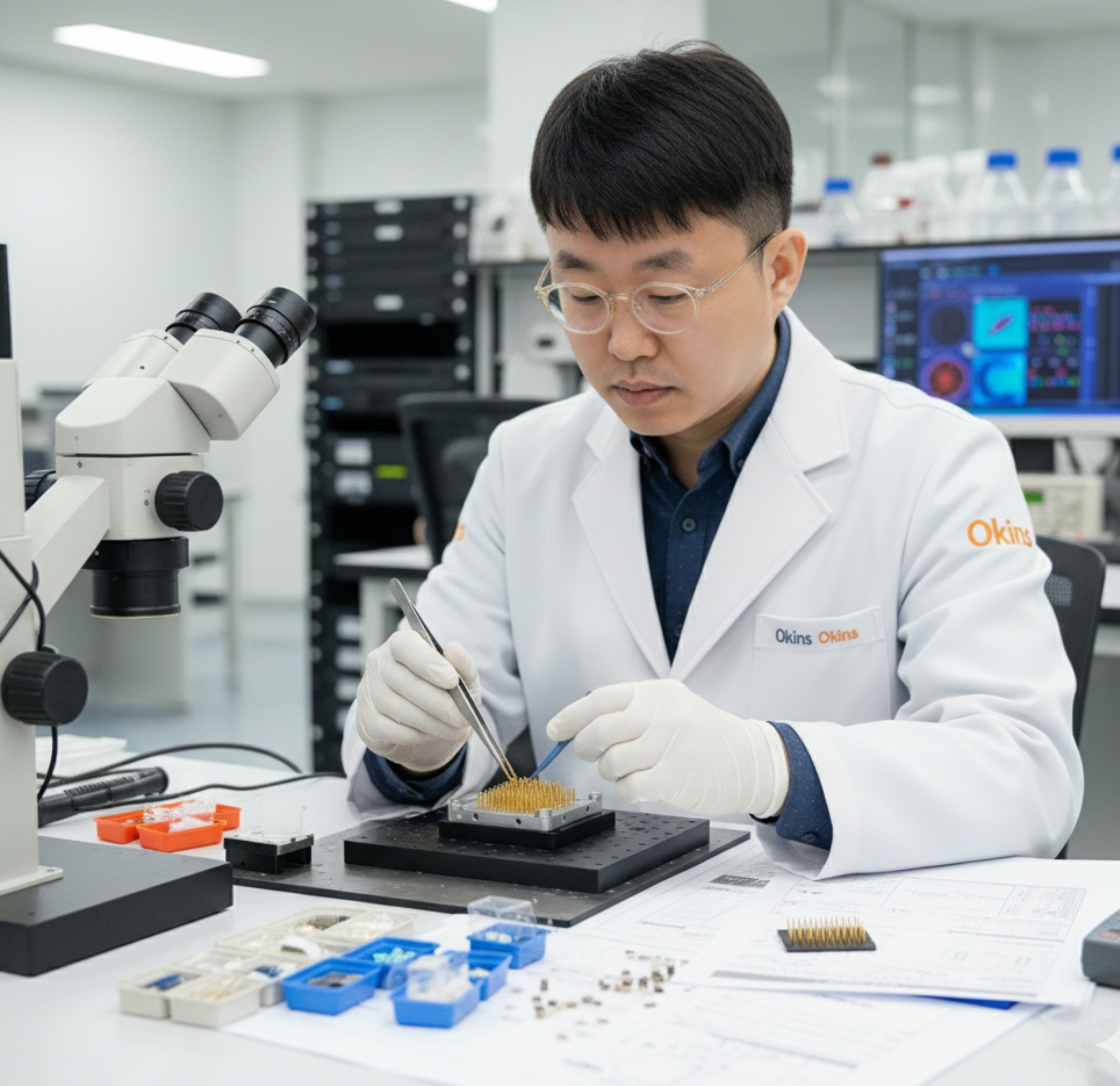 Okins Electronics Vice President Cha Sang-hoon ATC Technology ...