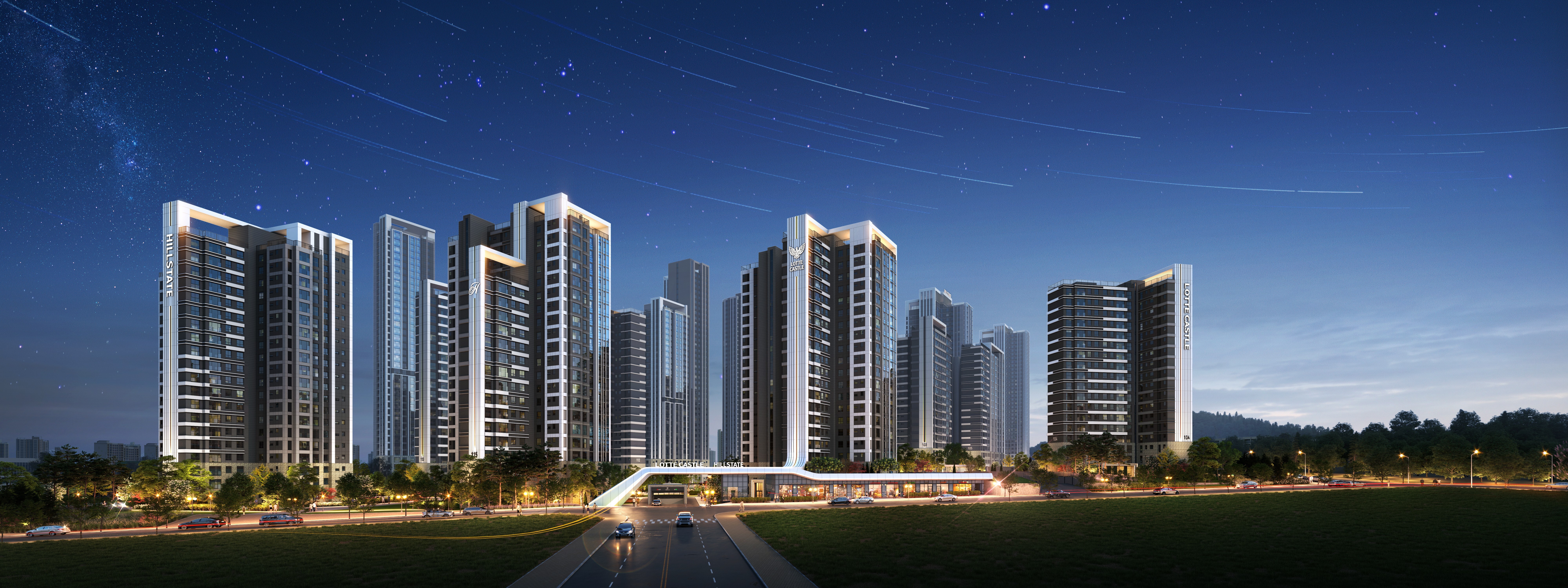 Lotte Construction and Hyundai Construction win contract for Suwon Guun ...