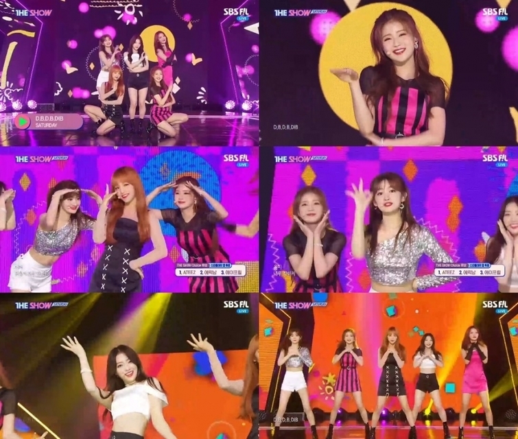 '더쇼' 세러데이, 뉴트로 'D.B.D.B.DIB'으로 상큼하게 컴백 완료