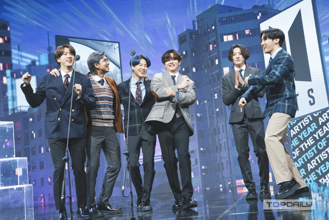 'MMA 2020' 방탄소년단(BTS), 흥이 넘쳐