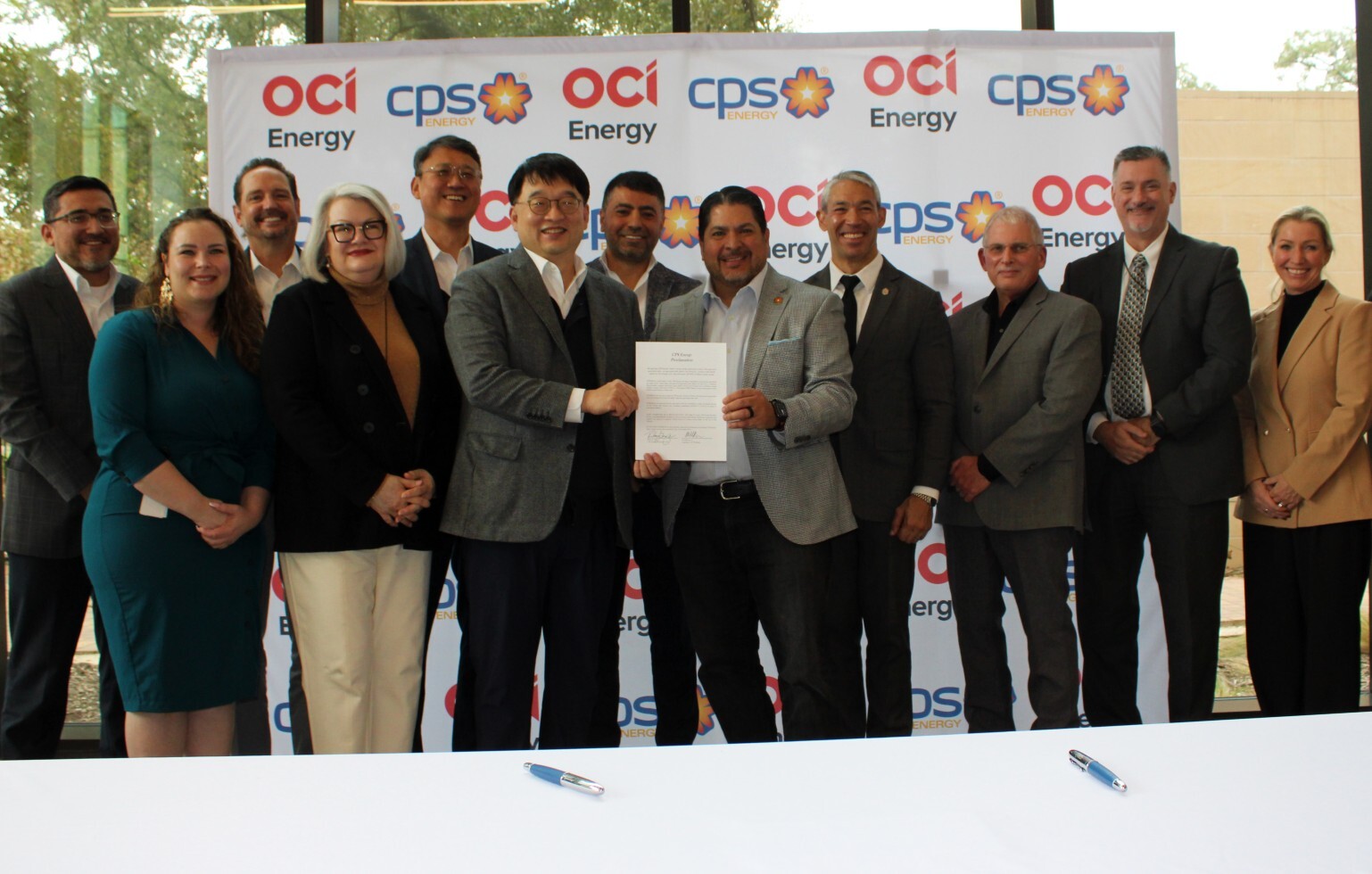 OCI Holdings, US CPS Energy, 120MW ESS long-term storage capacity agreement