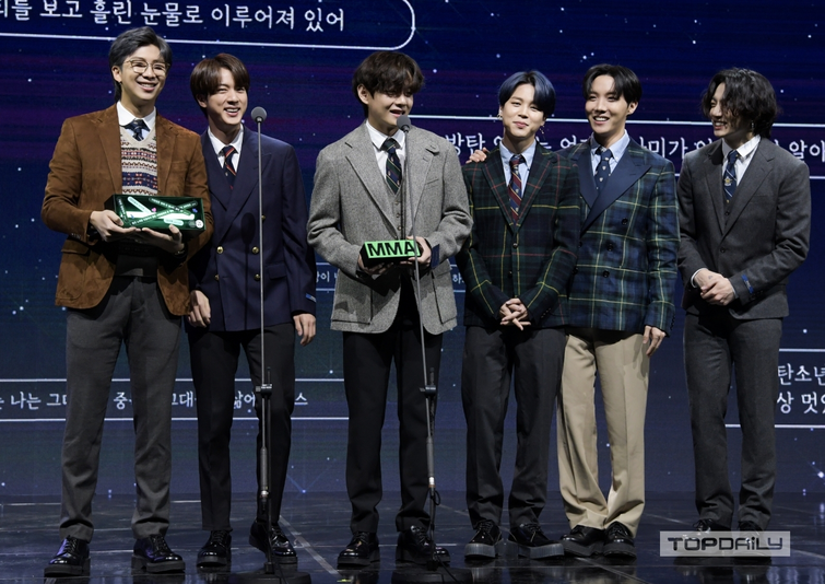 'MMA 2020' 방탄소년단(BTS) 웃음 가득