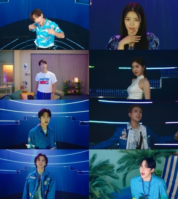비∙몬스타엑스∙브레이브걸스∙에이티즈, 'Summer Taste' MV 립버전 공개