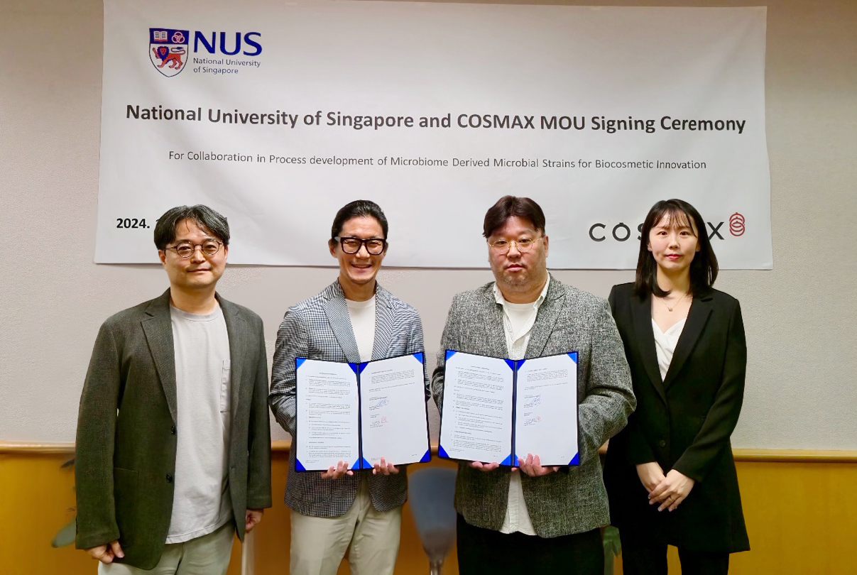 코스맥스, 싱가포르 국립대와 마이크로바이옴 R&D MOU 外