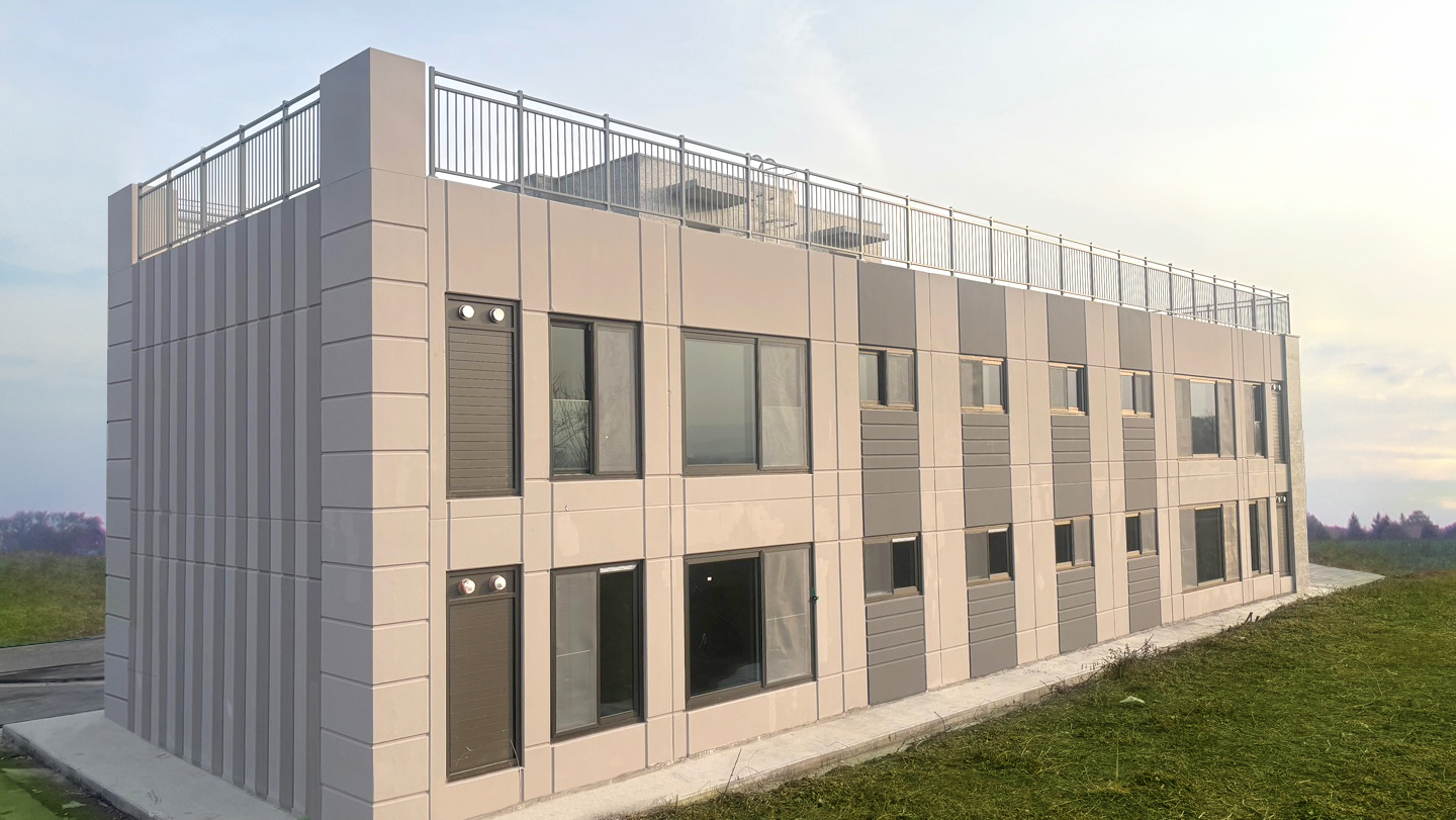 "Just assemble and you're done"... GS Construction completes ...