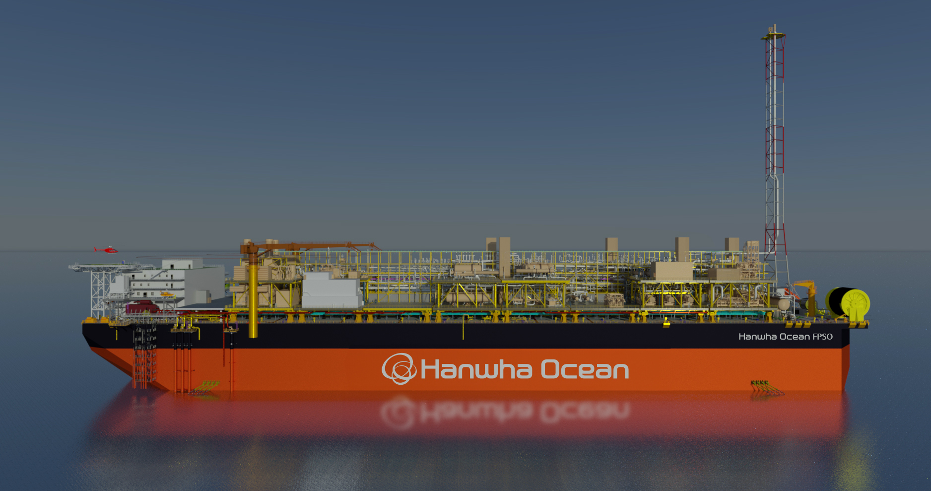 Hanwha Ocean, Standard FPSO Concept Approved… Targeting Global Marine Market
