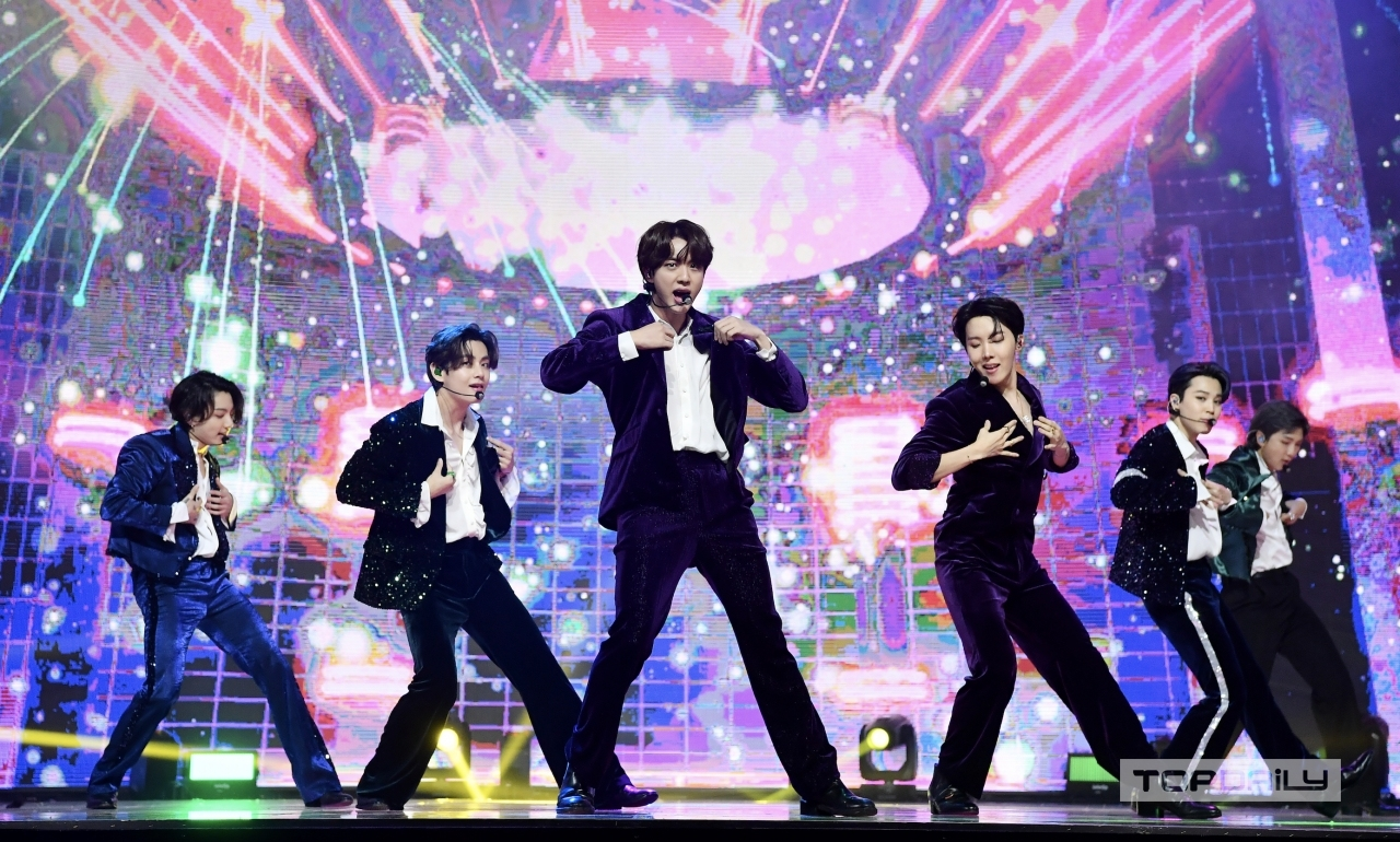 'MMA 2020' 방탄소년단(BTS) 다이너마이트 무대 사진 7장