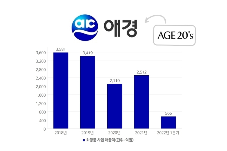 애경산업 주춤한 화장품 반등 과제는