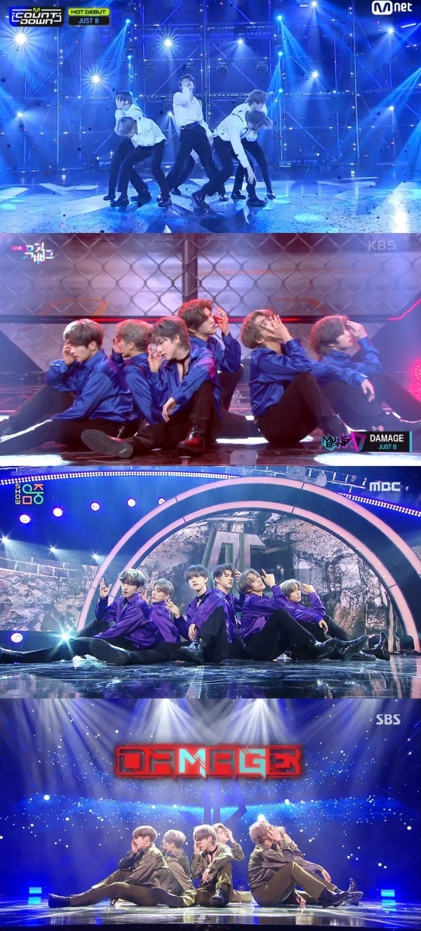 JUST B, 데뷔 앨범 'JUST BURN' 해외 차트 상위권