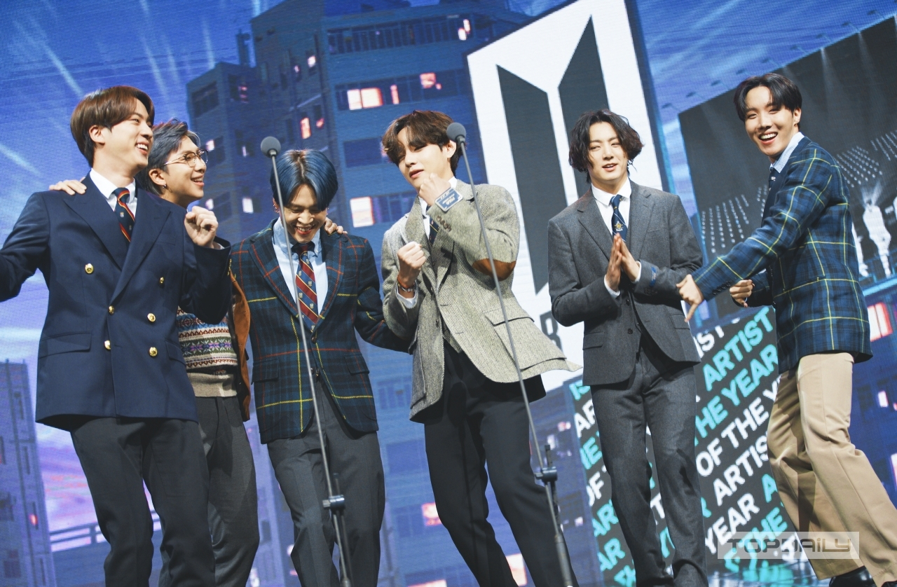 'MMA 2020' 방탄소년단(BTS), 흥이 넘쳐
