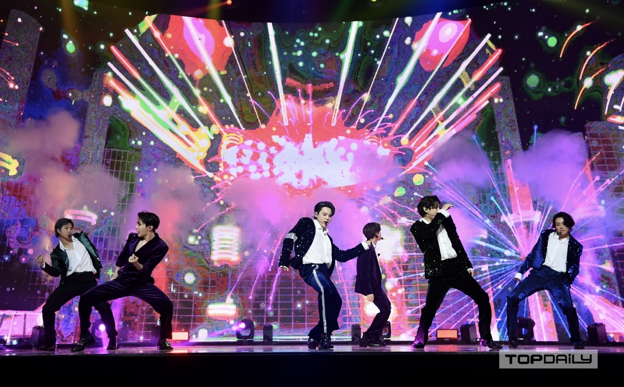 'MMA 2020' 방탄소년단(BTS) 다이너마이트 무대 사진 7장
