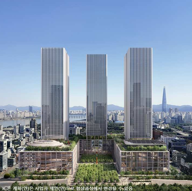 현대차 GBC, 54층 3개동으로 선회…구축 속도 낼까