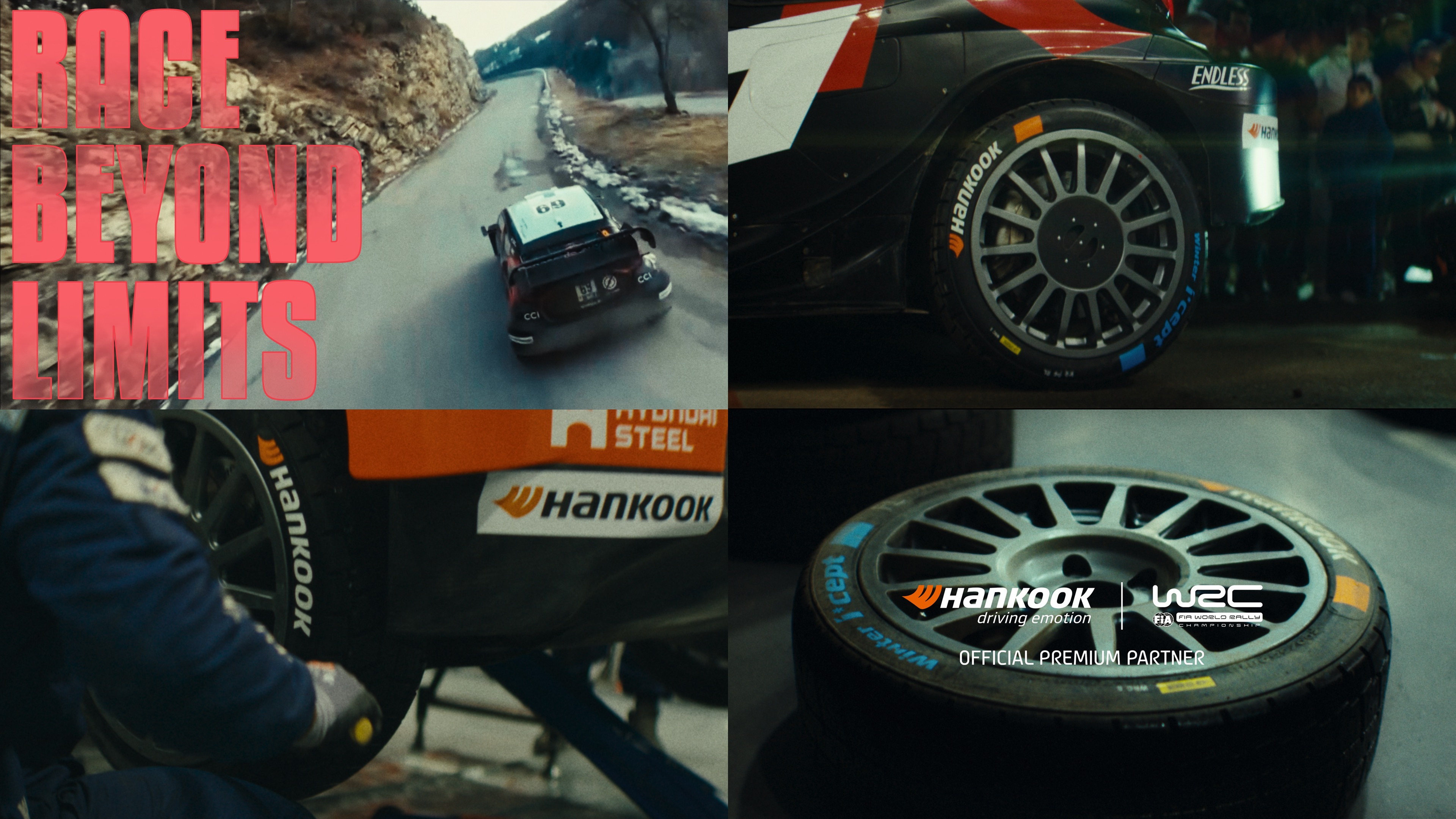 Hankook Tire Unveils New Brand Film for '2025 WRC'