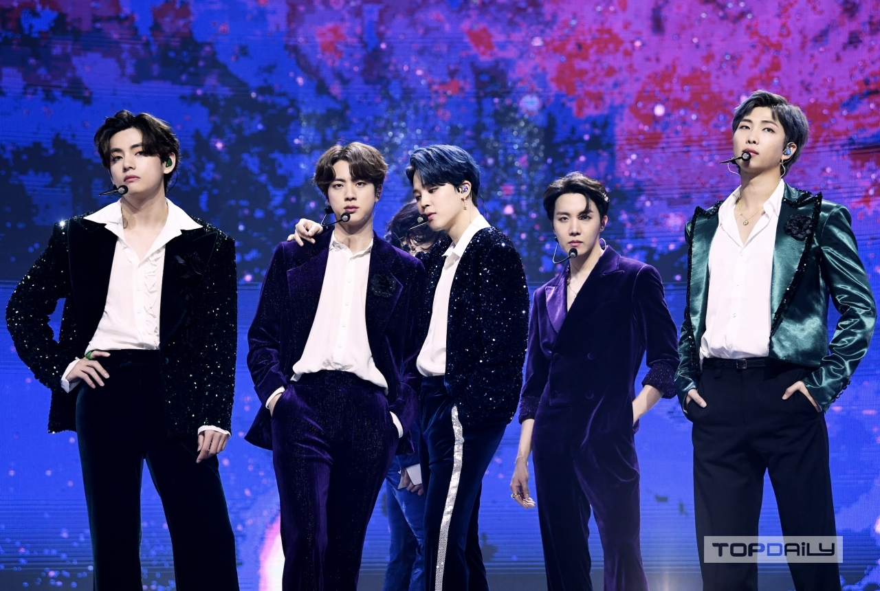 'MMA 2020' 방탄소년단(BTS), 다이너마이트