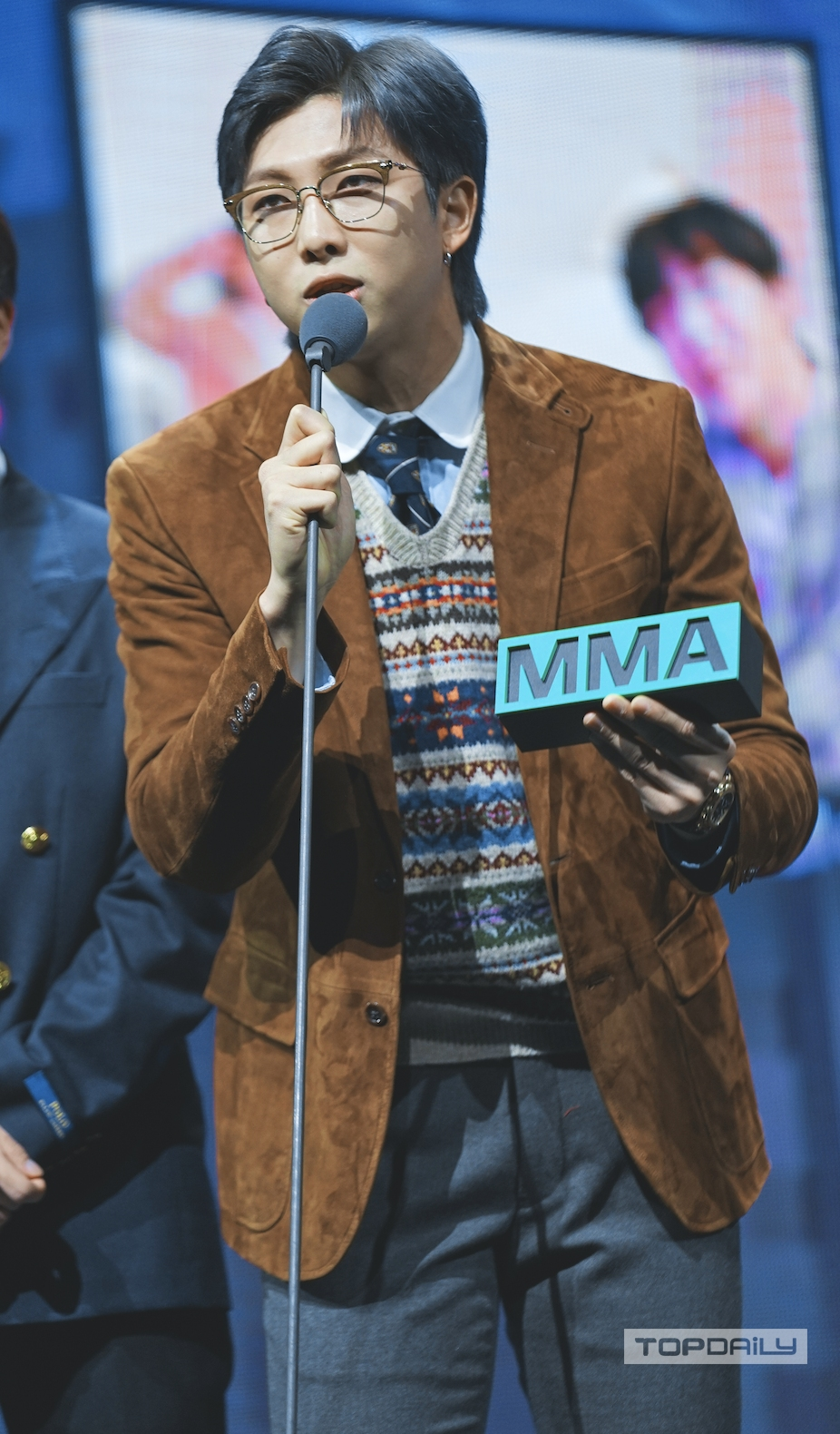 'MMA 2020' 방탄소년단(BTS) 수상소감 말하는 RM