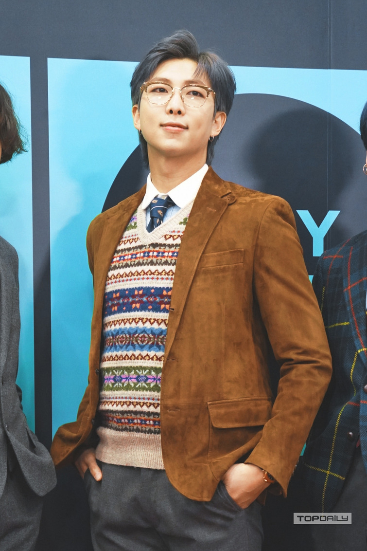 'MMA 2020' 방탄소년단(BTS) RM, 상큼 미소