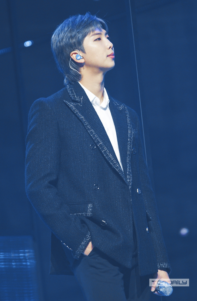 'MMA 2020' 방탄소년단(BTS) RM, 매력적인 옆모습