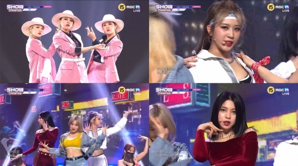 써드아이(3YE), 신곡 'STALKER' 컴백 무대... "명불허전 퍼포먼스 돌"